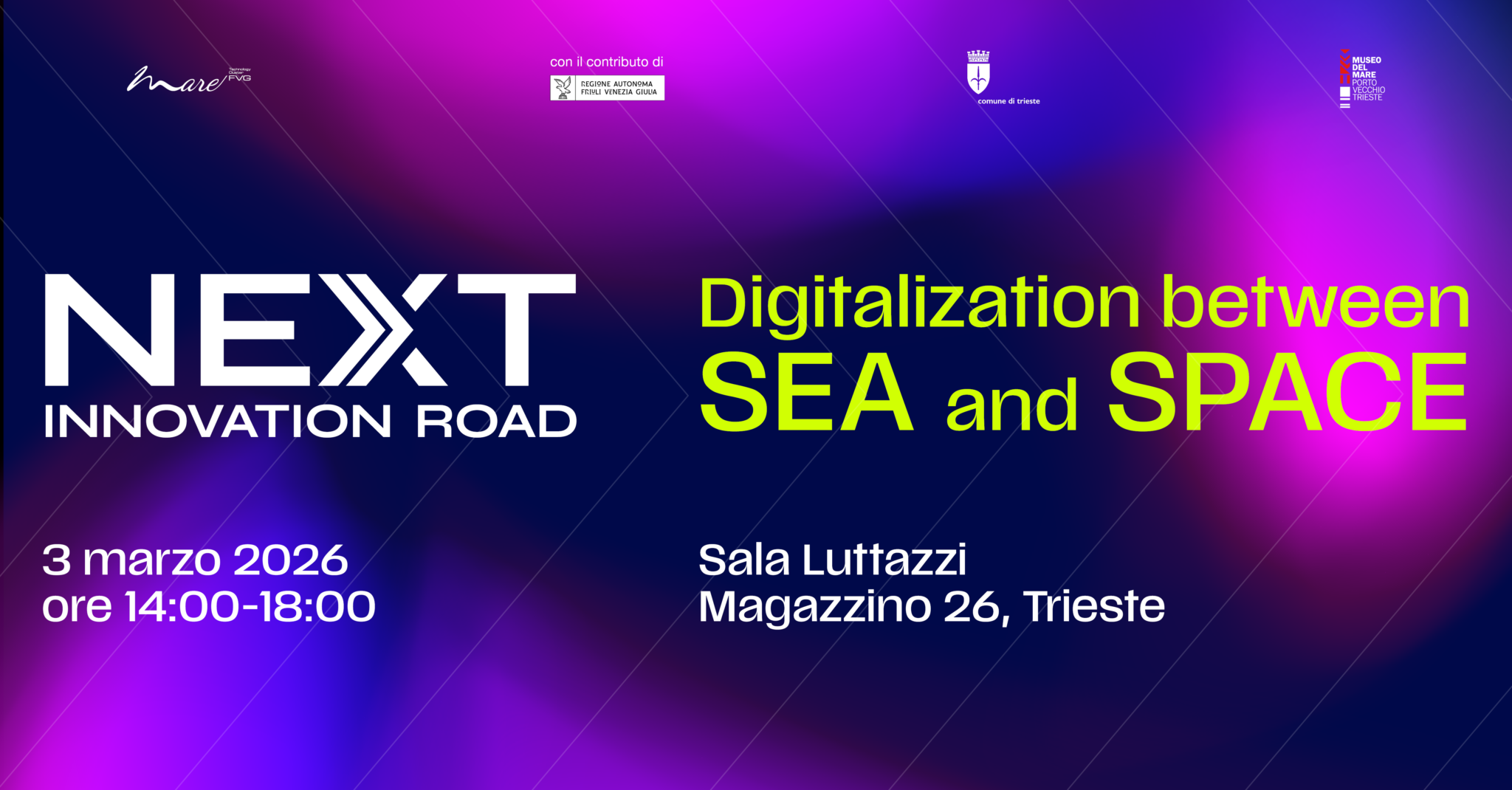 Next Innovation Road 2026: Digitalization between Sea and Space ...